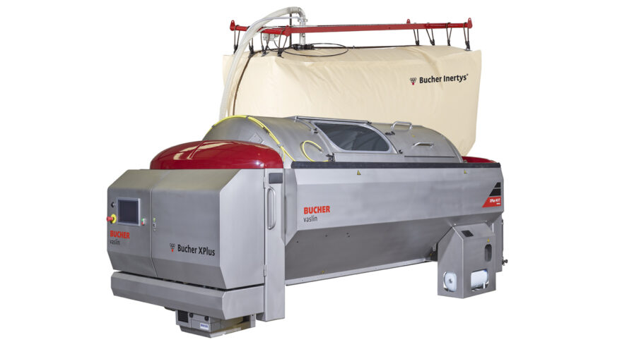 Pressoirs pneumatiques sous gaz inerte Bucher Inertys - Bucher Vaslin